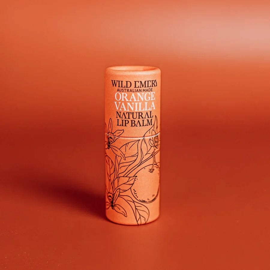 Natural Lip Balm - Orange & Vanilla – Hali Home